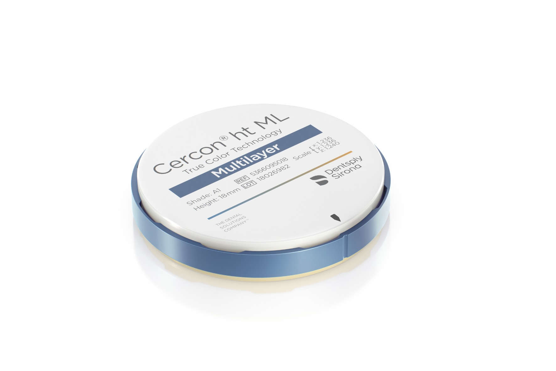 Cercon ht ML | 98mm disc: Shop online | Dentsply Sirona USA