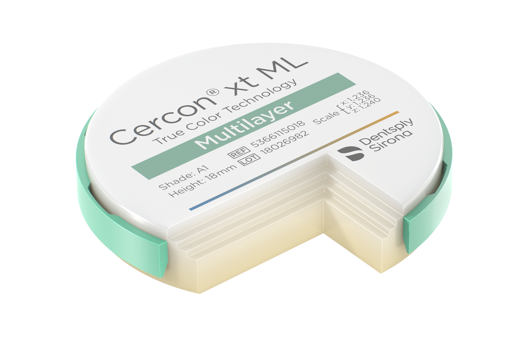 Cercon xt ML | 98mm disc: Shop online | Dentsply Sirona USA