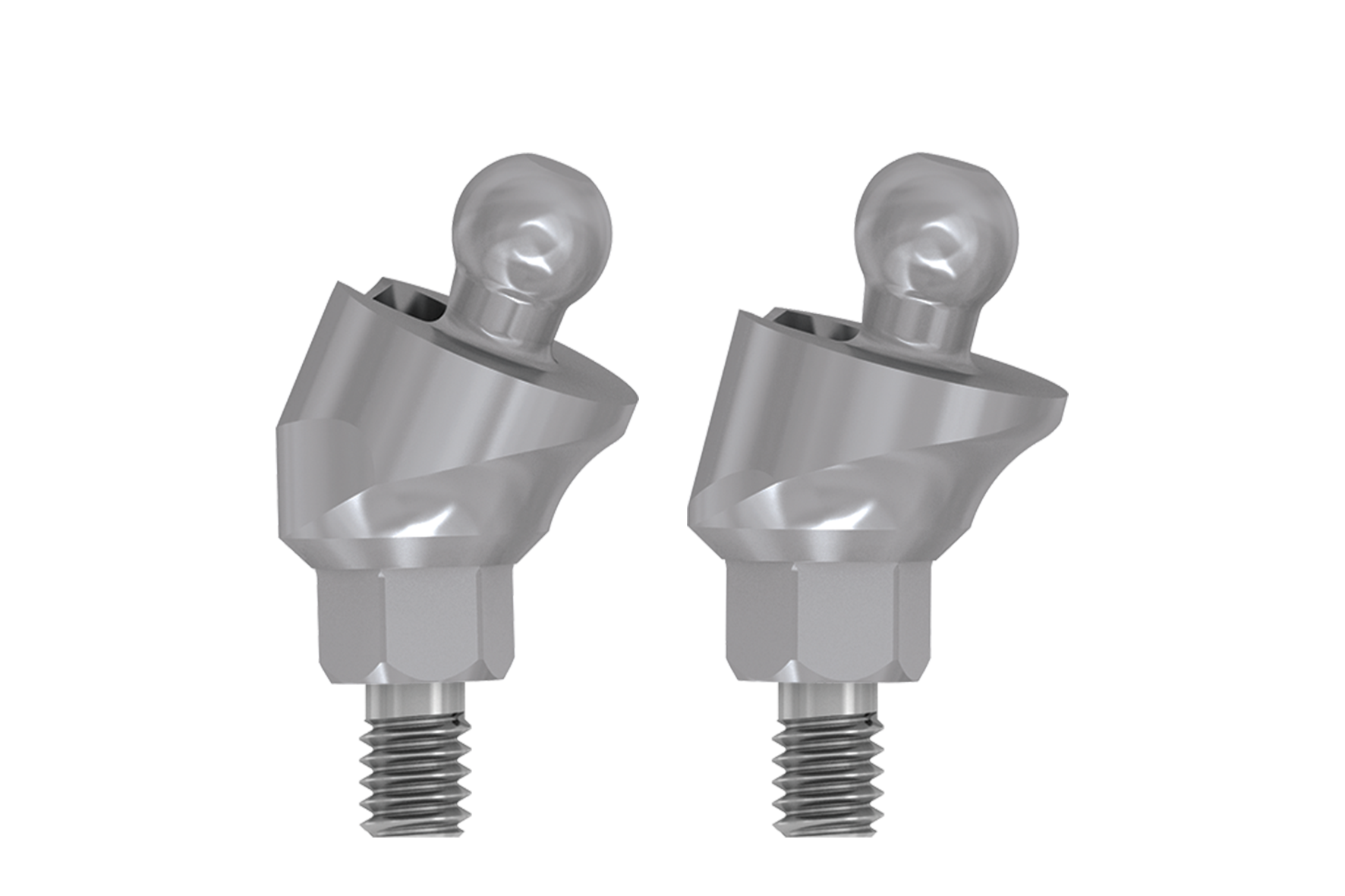MIS Internal Hex. Angulated Ball Attachment Anchor
