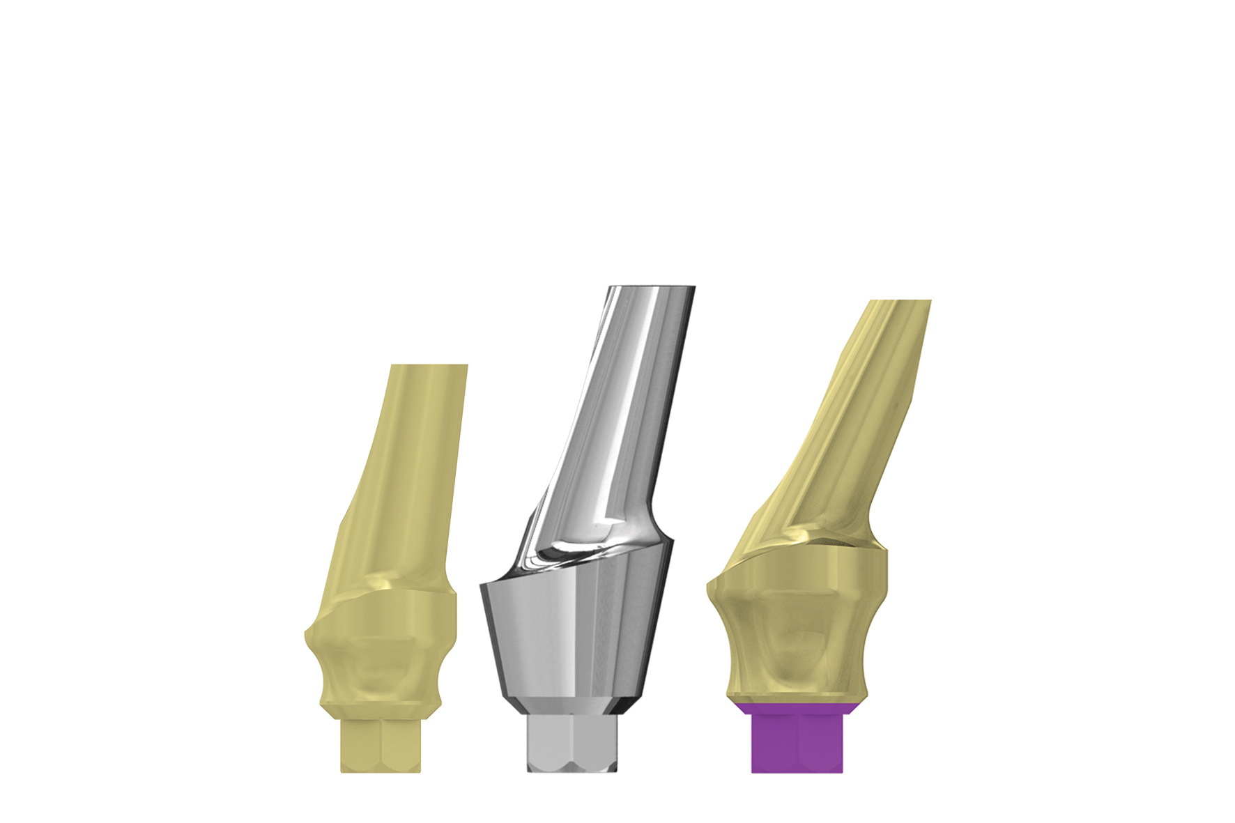 MIS Internal Hex. Angulated Cementable Abutment