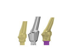 MIS Internal Hex. Angulated Cementable Abutment