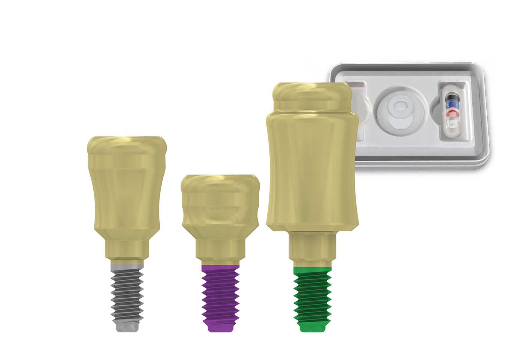 MIS Internal Hex. LOCKiT Abutment Kit