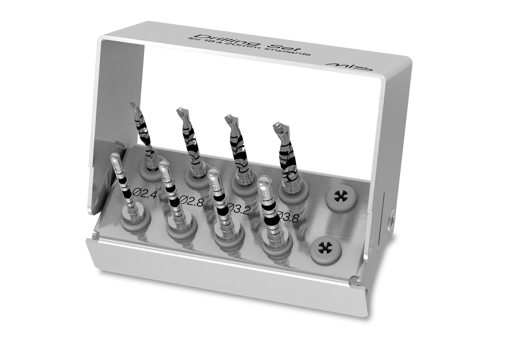 MIS Drilling Set for 18 and 20 mm Implants
