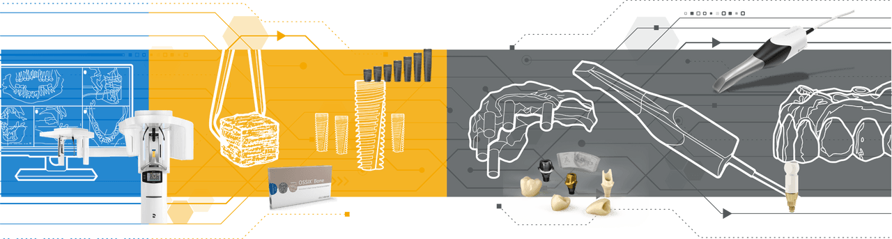 Implantologie-Workflow für den unbezahnten Kiefer | Dentsply Sirona
