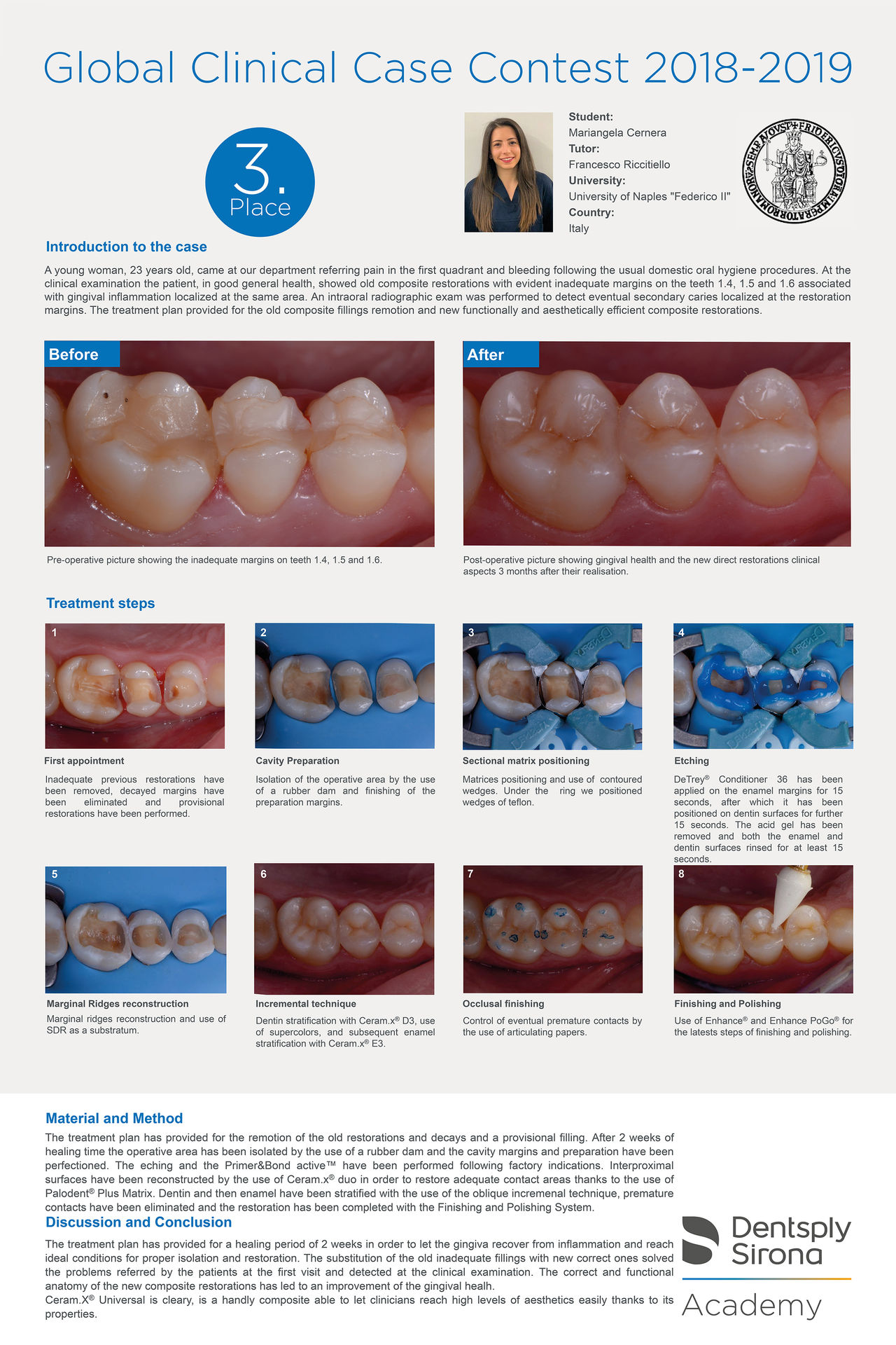 GCCC Global Clinical Case Contest I Dentsply Sirona Deutschland