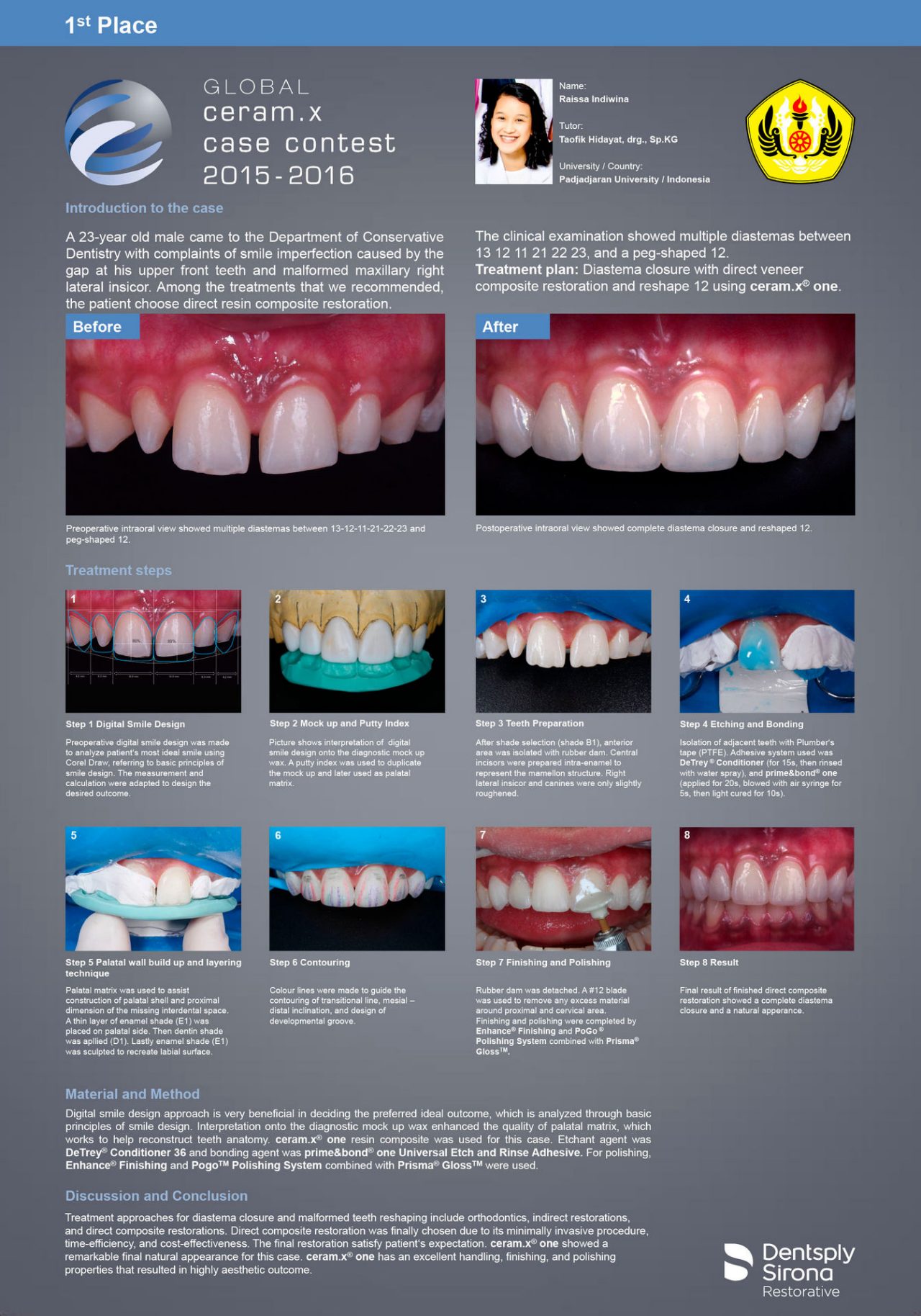 GCCC Global Clinical Case Contest I Dentsply Sirona Deutschland
