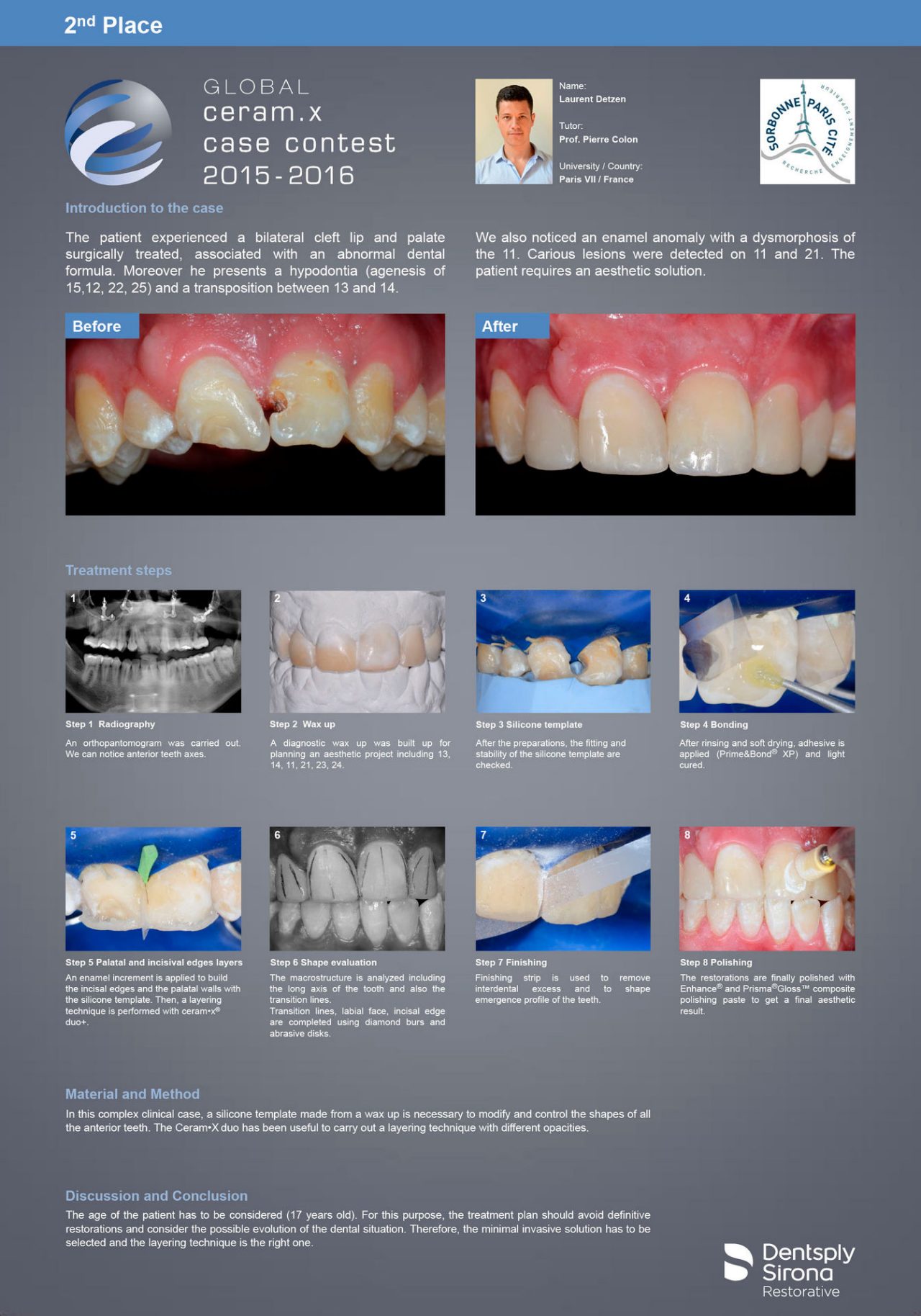 GCCC Global Clinical Case Contest I Dentsply Sirona Deutschland