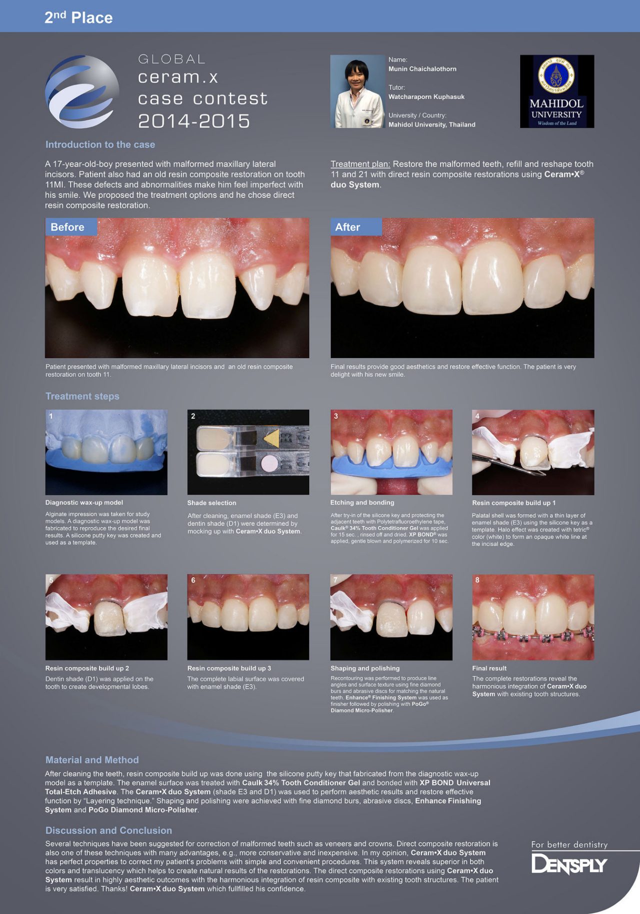 GCCC Global Clinical Case Contest I Dentsply Sirona Deutschland