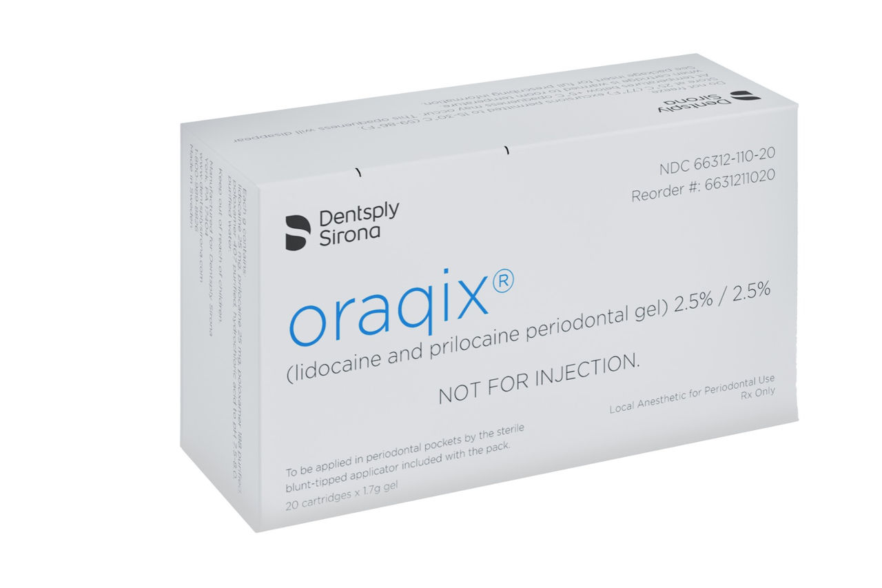 Oraqix Dispenser & Periodontal Gel | Dentsply Sirona Sweden