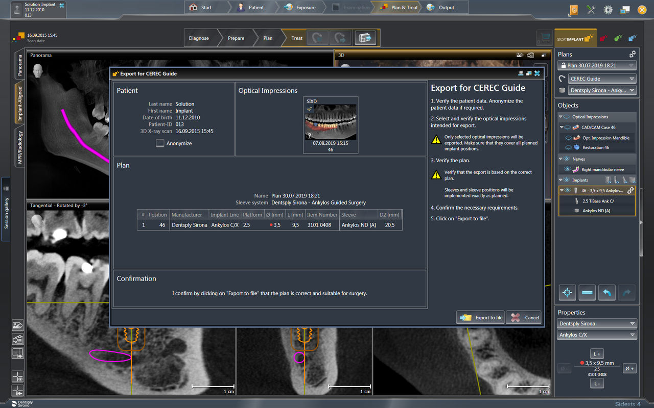 Software odontoiatrico SICAT | Dentsply Sirona Italia
