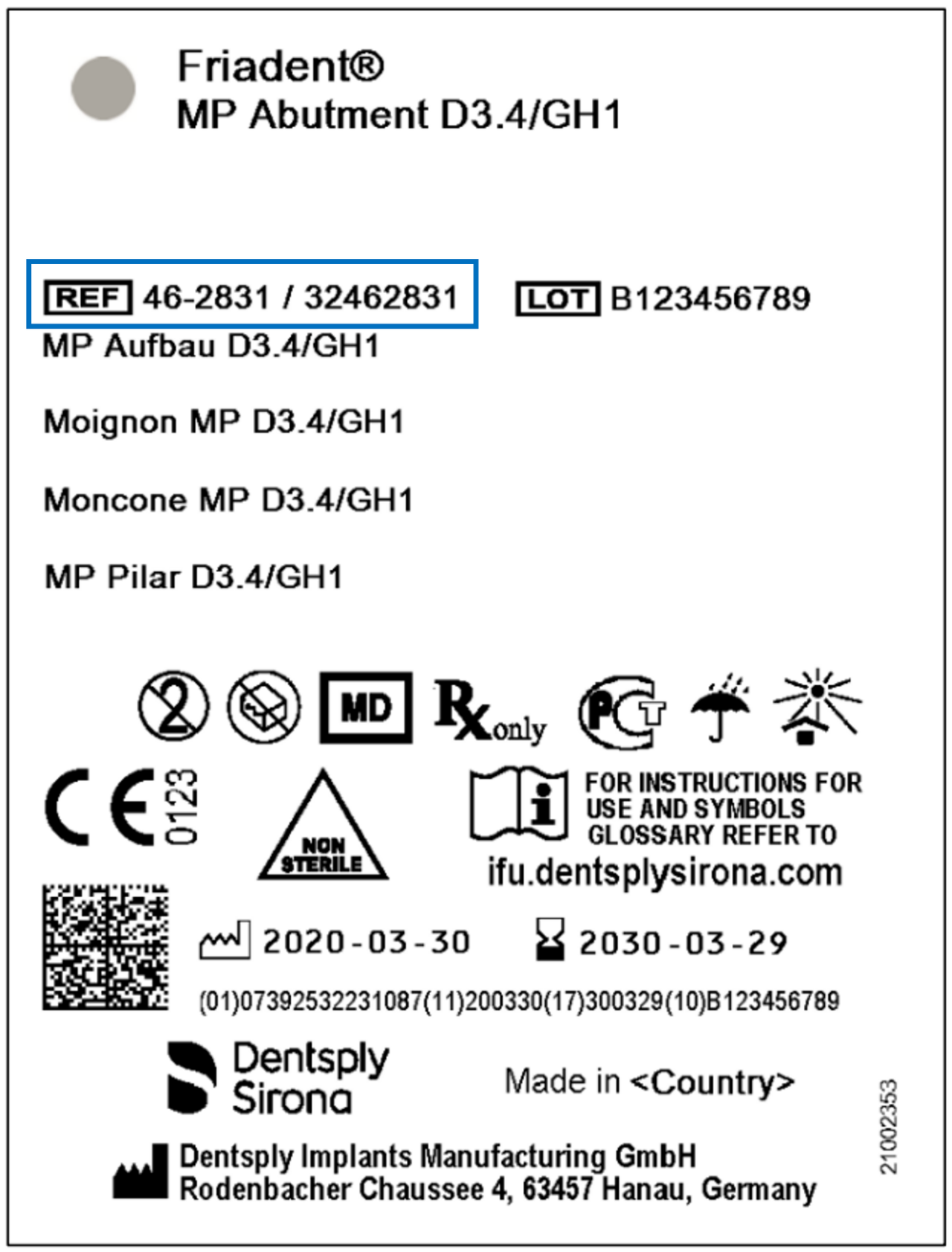 제품 리소스 액세스: | Dentsply Sirona의 모든 정보 찾기 대한민국