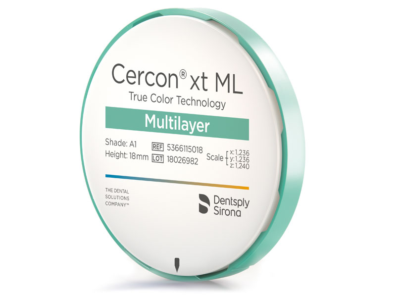 Cercon xt ML | Dentsply Sirona Brasil
