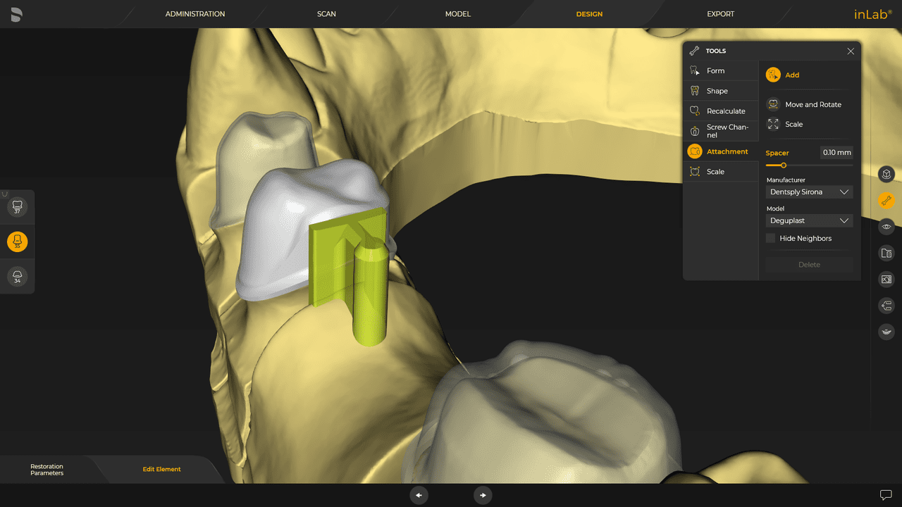 Software inLab: Software odontológico CAD | Dentsply Sirona